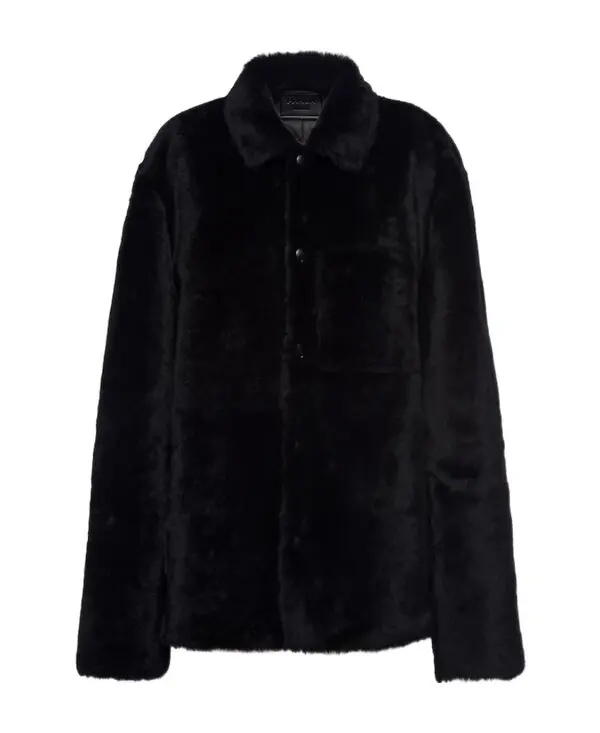 Prada Shearling Blouson Jacket