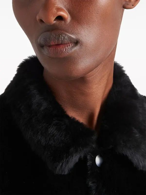 Prada Shearling Blouson Jacket