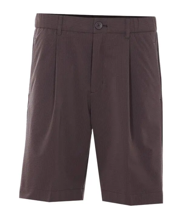 Herno Pleated Front Tailored Shorts - Black