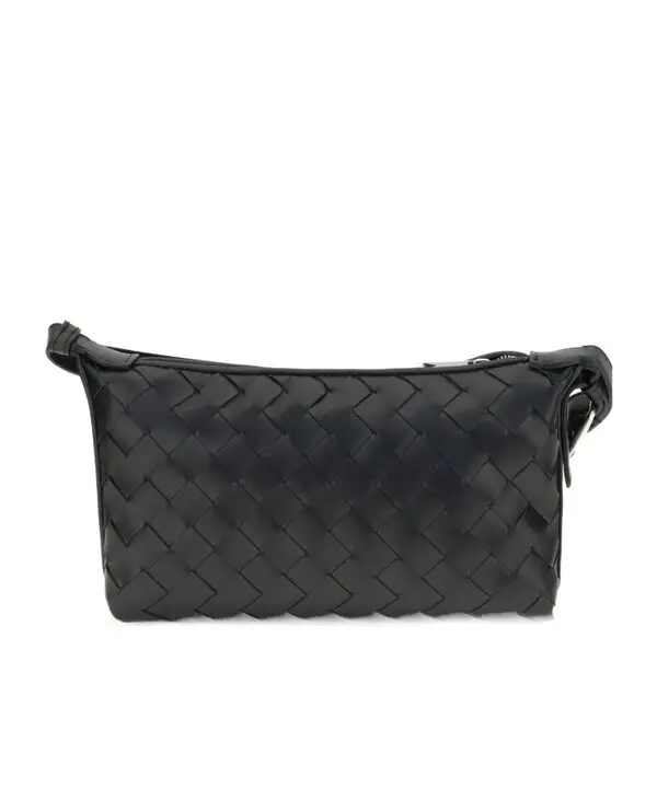 Bottega Veneta Traveler Phone Pouch - Black