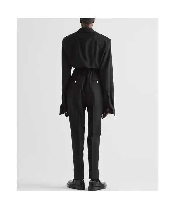 Prada Single-breasted Shirt Jacket - Black