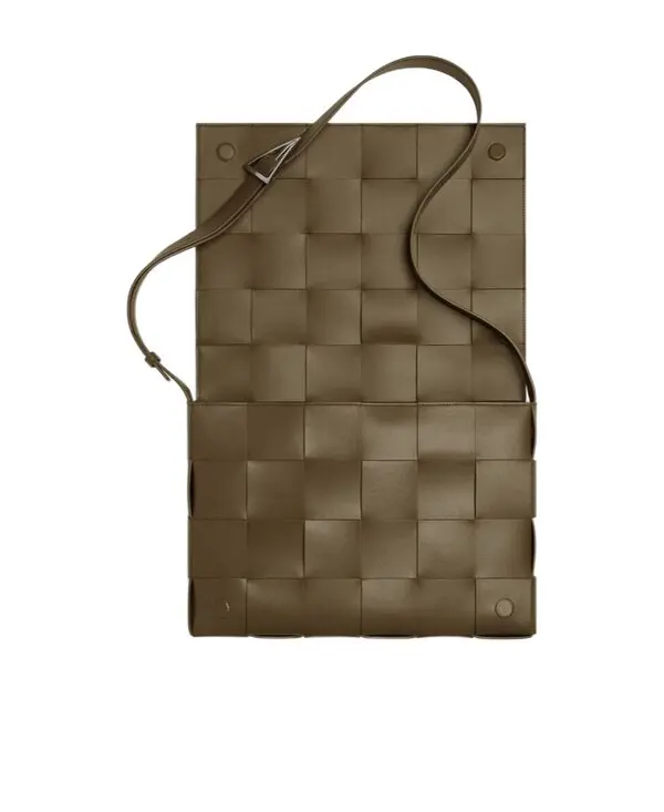 Bottega Veneta Maxi Cassette Woven Bag - Clay