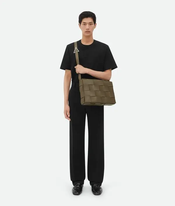 Bottega Veneta Maxi Cassette Woven Bag - Clay