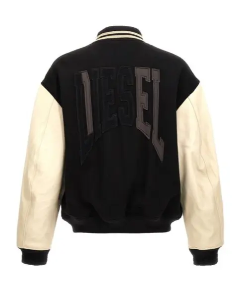 DIESEL® L-nyman Panelled Bomber Jacket