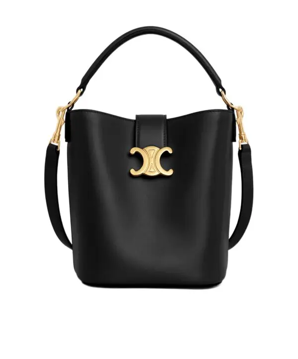 Celine Small Bucket Louise Bag - Black