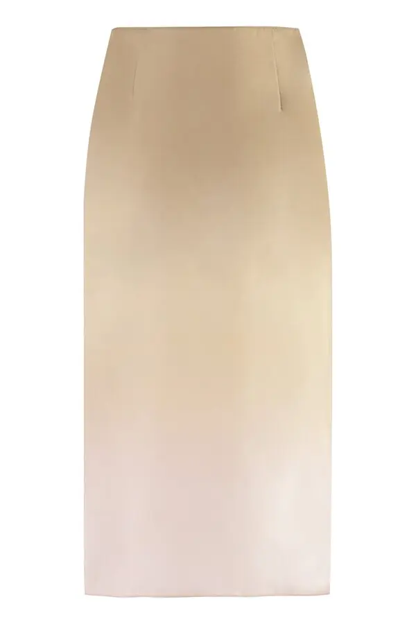 Prada Tie-dye Midi Skirt