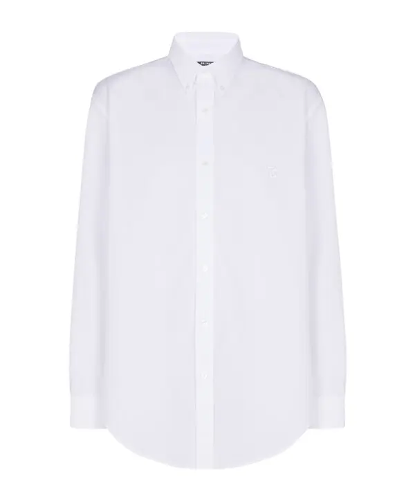 Balmain Cotton Poplin Shirt - White