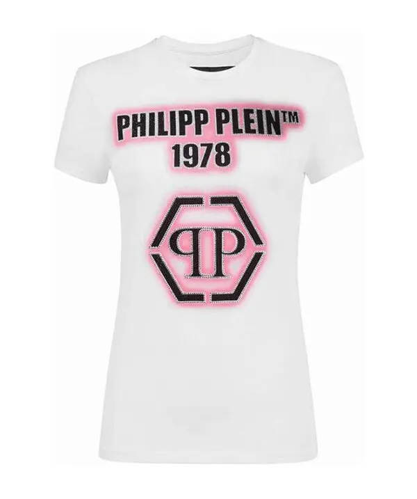 Philipp Plein Logo Details T-shirt - White
