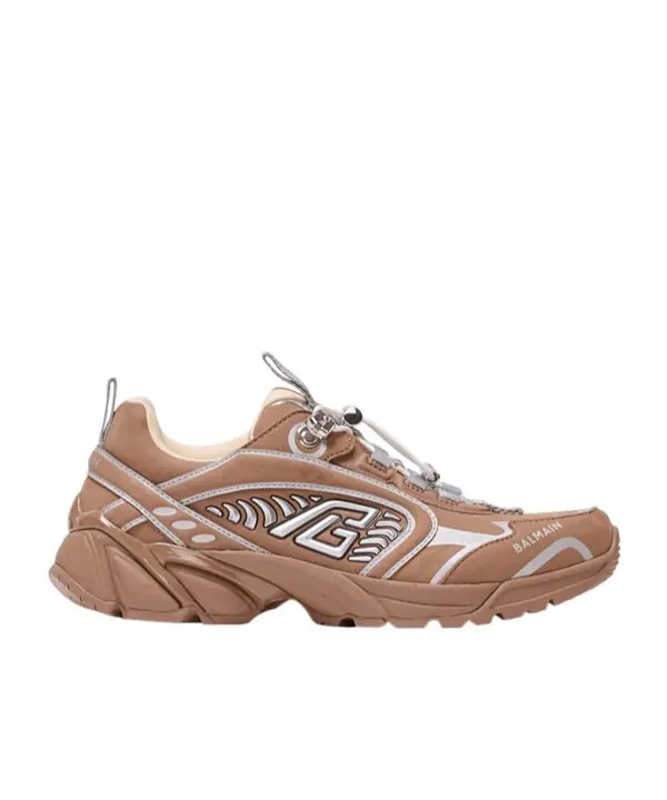 Balmain Cosmic Dust Trainers - Brown