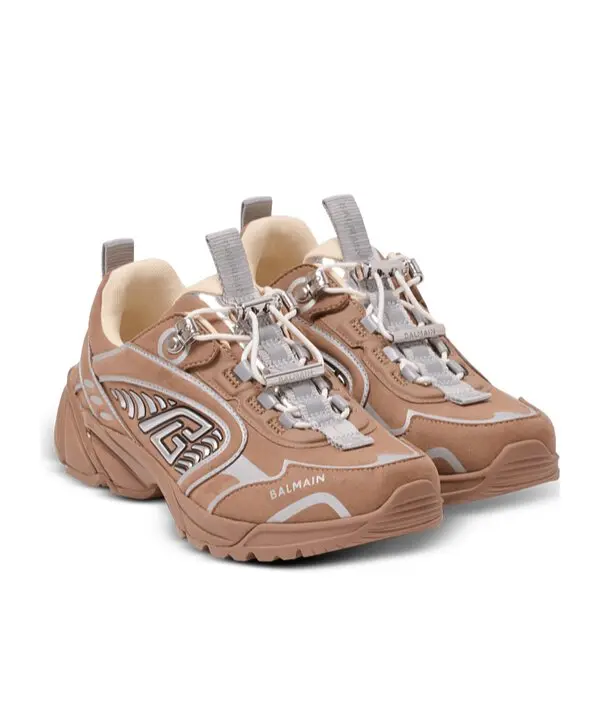Balmain Cosmic Dust Trainers - Brown