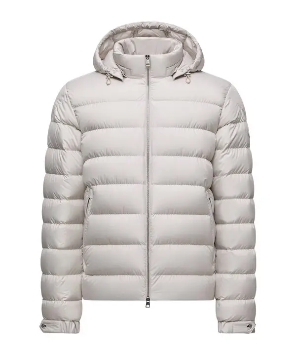 Moncler Arneb Hooded Short Padded Down Jacket - White