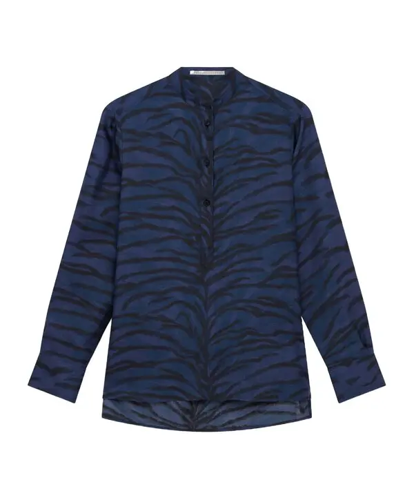 Stella McCartney Animal Print Button-up Shirt