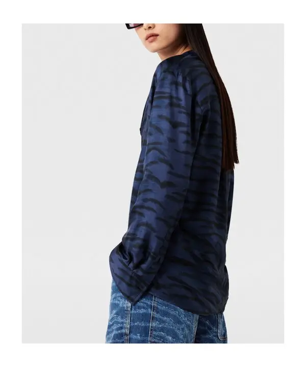 Stella McCartney Animal Print Button-up Shirt