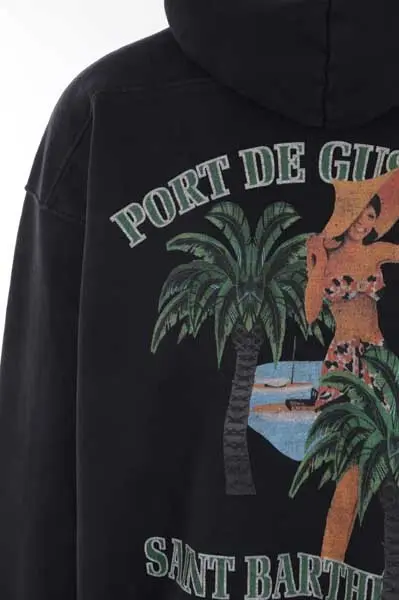 Rhude Logo-print Long-sleeve Hoodie