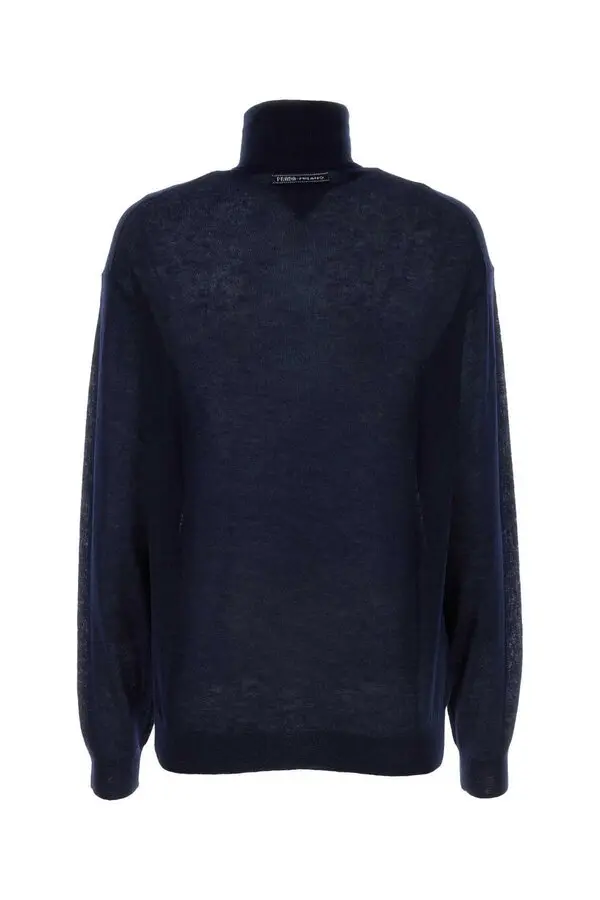 Prada High-neck Knitted Jumper