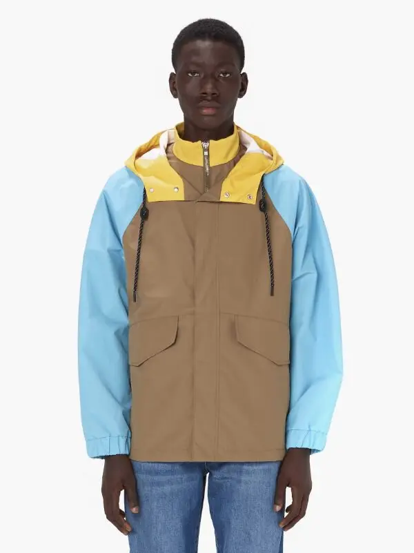 J.W.ANDERSON Color-blocked Parka Jacket
