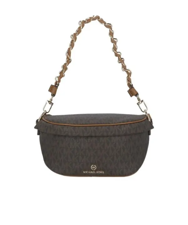 Michael Kors Logo Plaque Belt Bag
