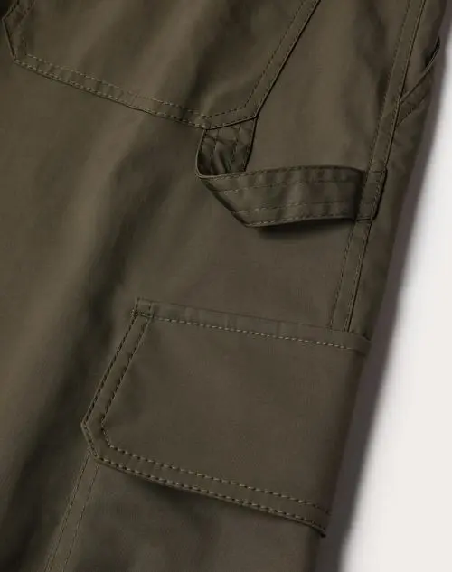 Valentino Garavani Button Detailed Straight Leg Pants