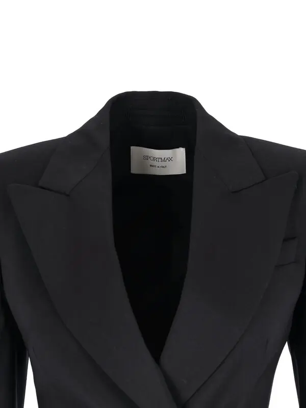 Sportmax Long-sleeved Tailored Blazer