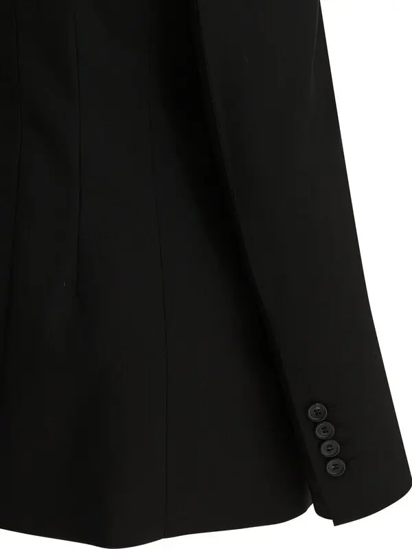 Sportmax Long-sleeved Tailored Blazer