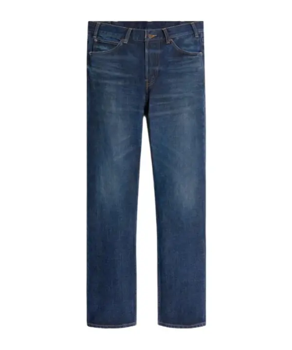 Celine Kurt Jeans In Dark Stone Wash Denim - Blue