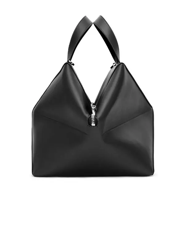 Loewe Puzzle Fold Duffle In Shiny Calfskin