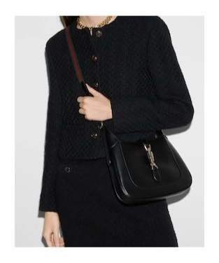 Gucci Jackie 1961 Small Shoulder Bag - Black