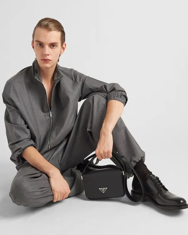 Prada Wide-leg Tailored Trousers