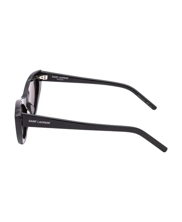 Saint Laurent Cat-eye Sunglasses With Logo Detail - Nude