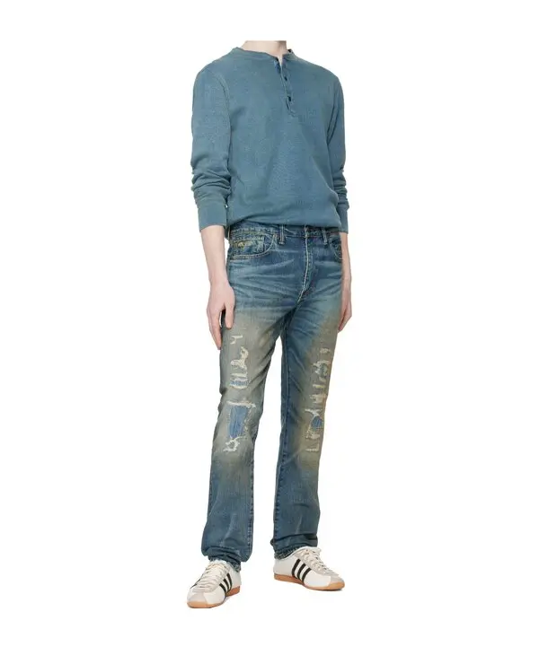 Ralph Lauren Distressed Slim Fit Jeans
