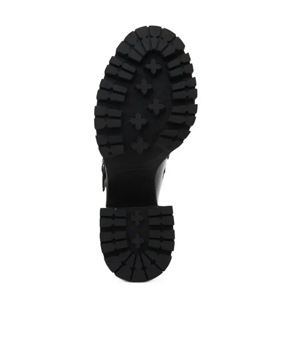 Alexander Wang Carter 95mm Loafer Style Pumps With Buckle Detail