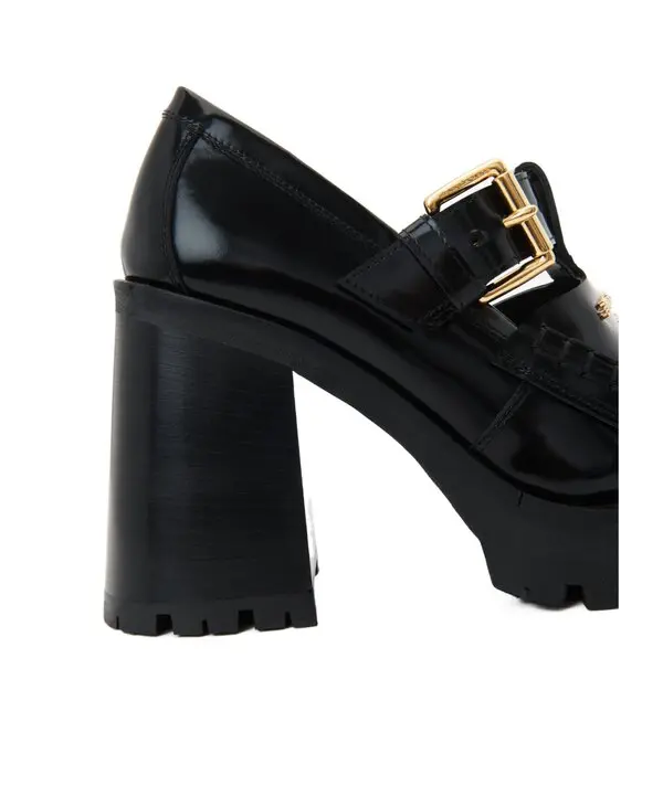 Alexander Wang Carter 95mm Loafer Style Pumps With Buckle Detail