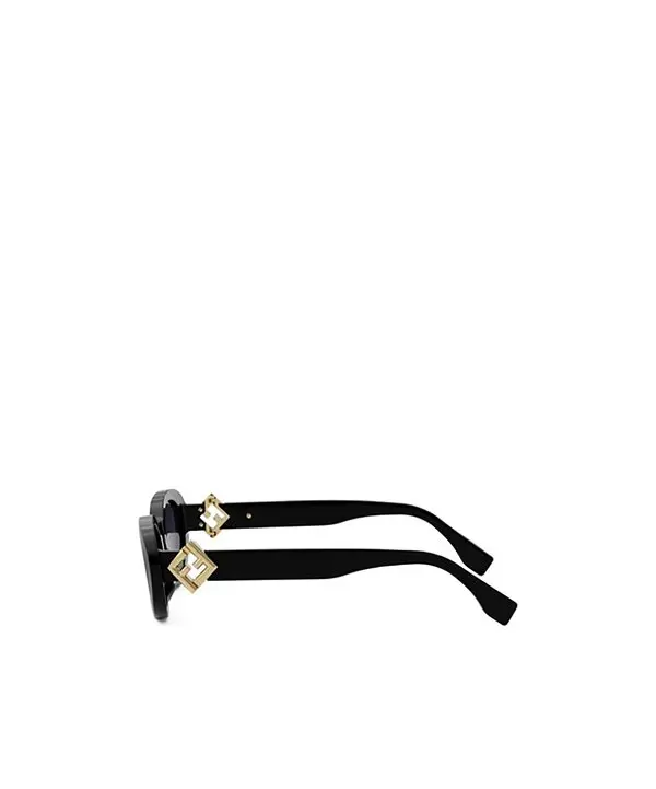 Fendi Oval Full Rim Sunglasses