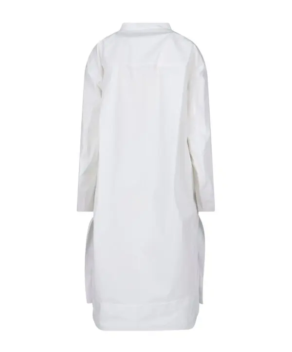 Khaite Long-sleeve Midi Dress