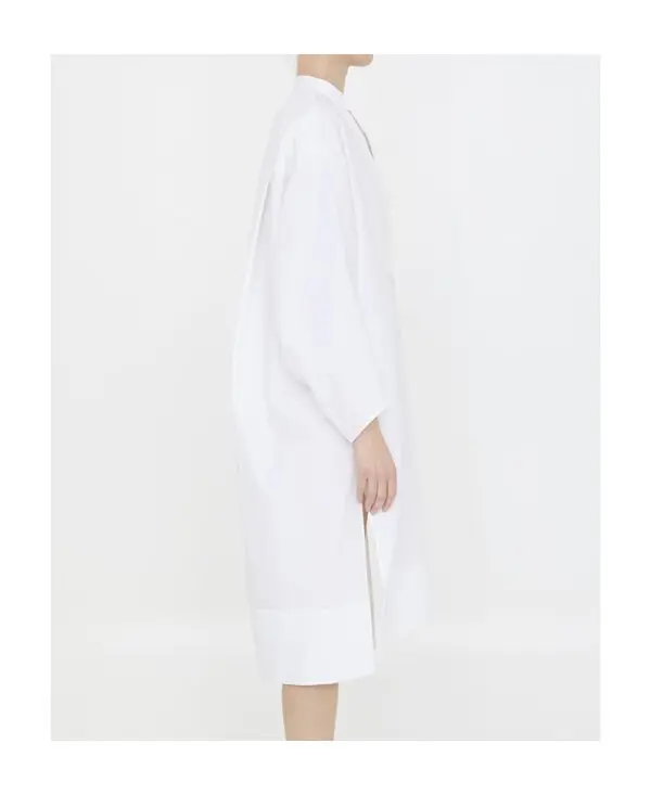 Khaite Long-sleeve Midi Dress