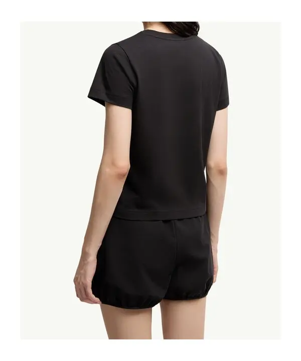 Moncler Embroidered Logo Crewneck T-shirt