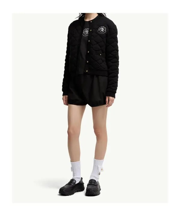 Moncler Embroidered Logo Crewneck T-shirt