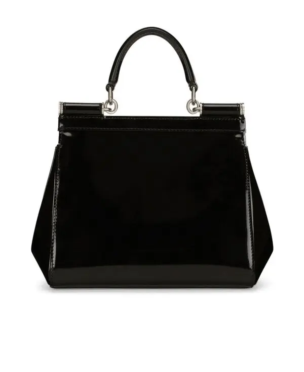 Dolce & Gabbana Small Sicily Top Handle Bag - Black