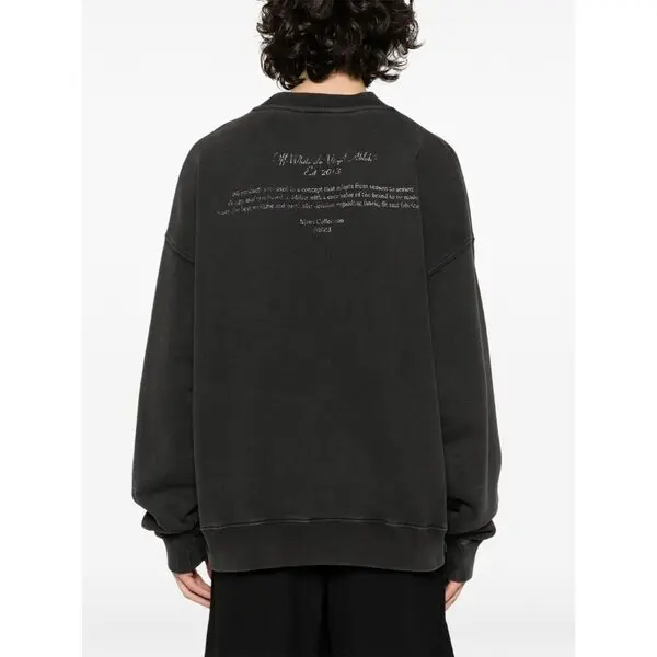 Off-White Mary Skate Crewneck Long Sleeve Sweatshirt