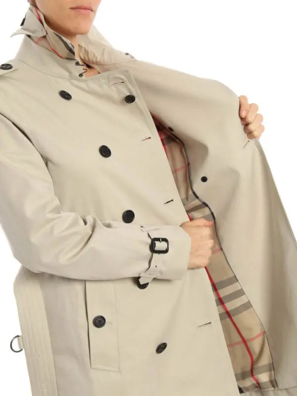Burberry The Kensington Mid-length Trench Coat