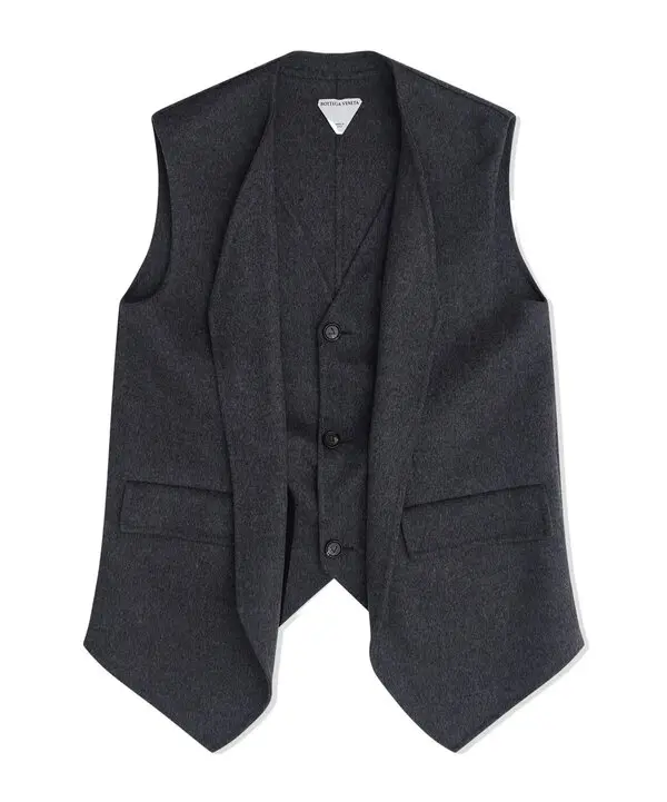 Bottega Veneta Regular Fit Double Face Gilet