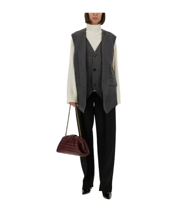 Bottega Veneta Regular Fit Double Face Gilet
