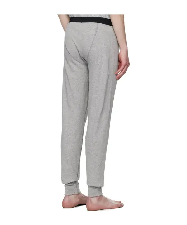 TOM FORD Elastic Waist Long Underwear - Grey