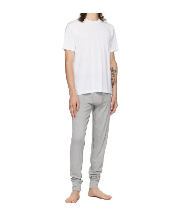TOM FORD Elastic Waist Long Underwear - Grey
