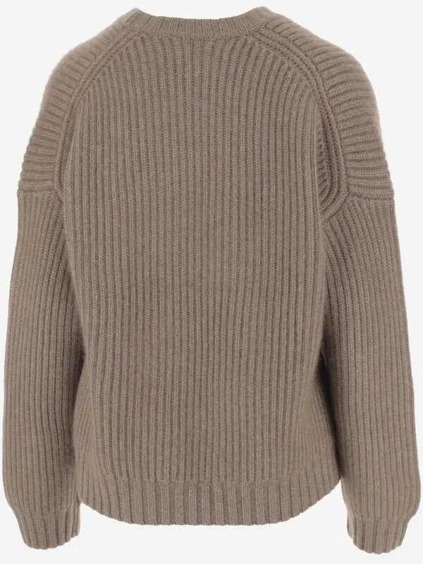Khaite Manuela Crewneck Sweater - Barley