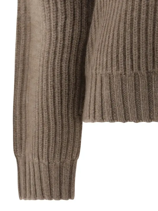 Khaite Manuela Crewneck Sweater - Barley