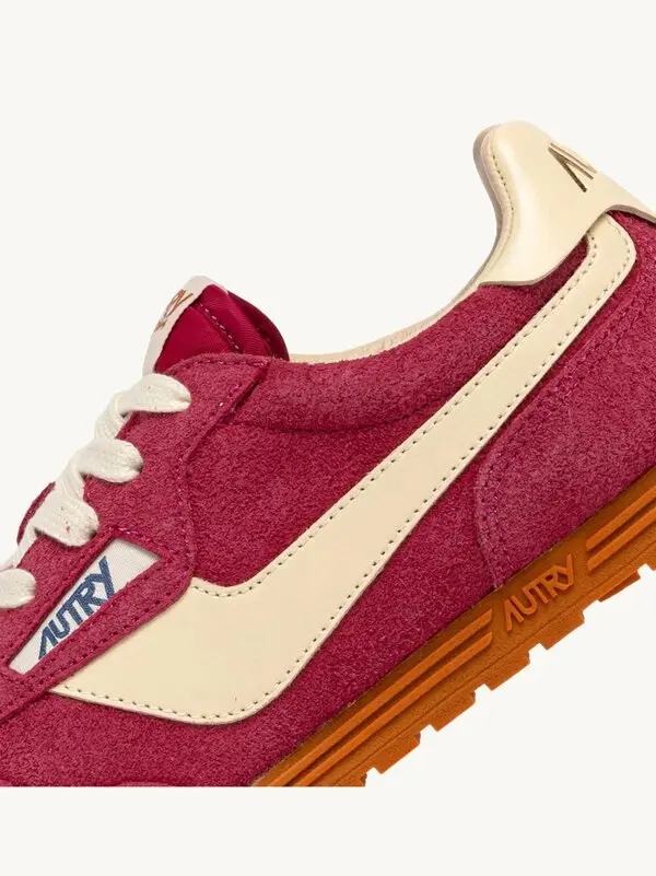 AUTRY Windspin Lace-up Sneakers - Red