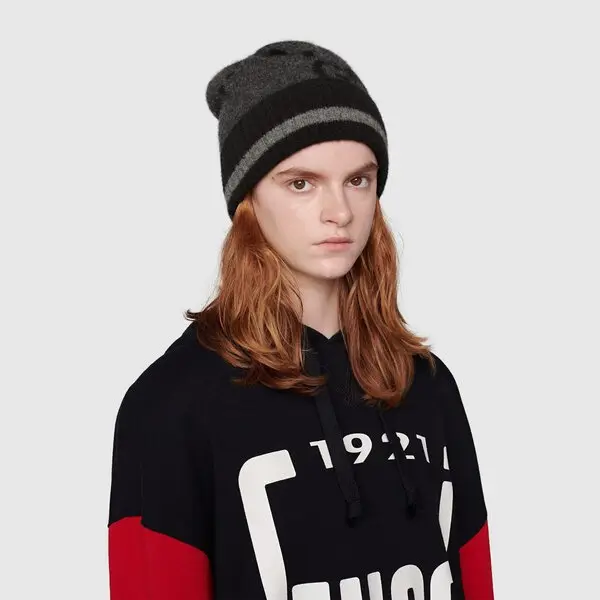 Gucci Monogram Knitted Beanie