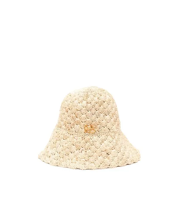 Ruslan Baginskiy Crocheted Bucket Hat - Beige