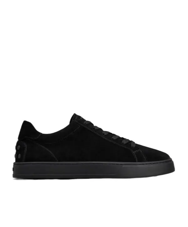 TOD'S Logo Detail Round Toe Lace-up Sneakers